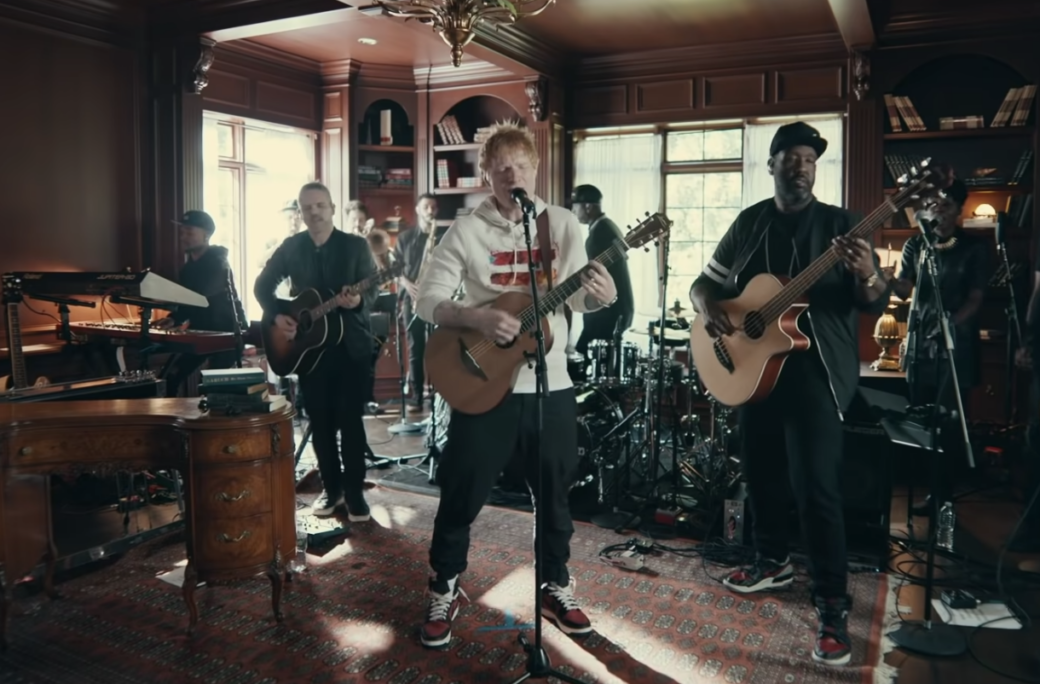 Ed Sheeran debuts 'Overpass Graffiti' for NPR’s ‘Tiny Desk' Series