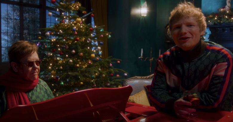 Elton John and Ed Sheeran team up on new festive track 'Merry Christmas’
