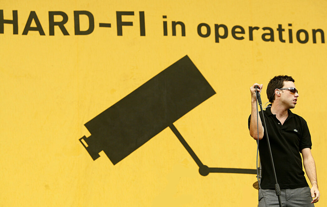 Hard-Fi tease live return with 'Stars of CCTV' posters in London