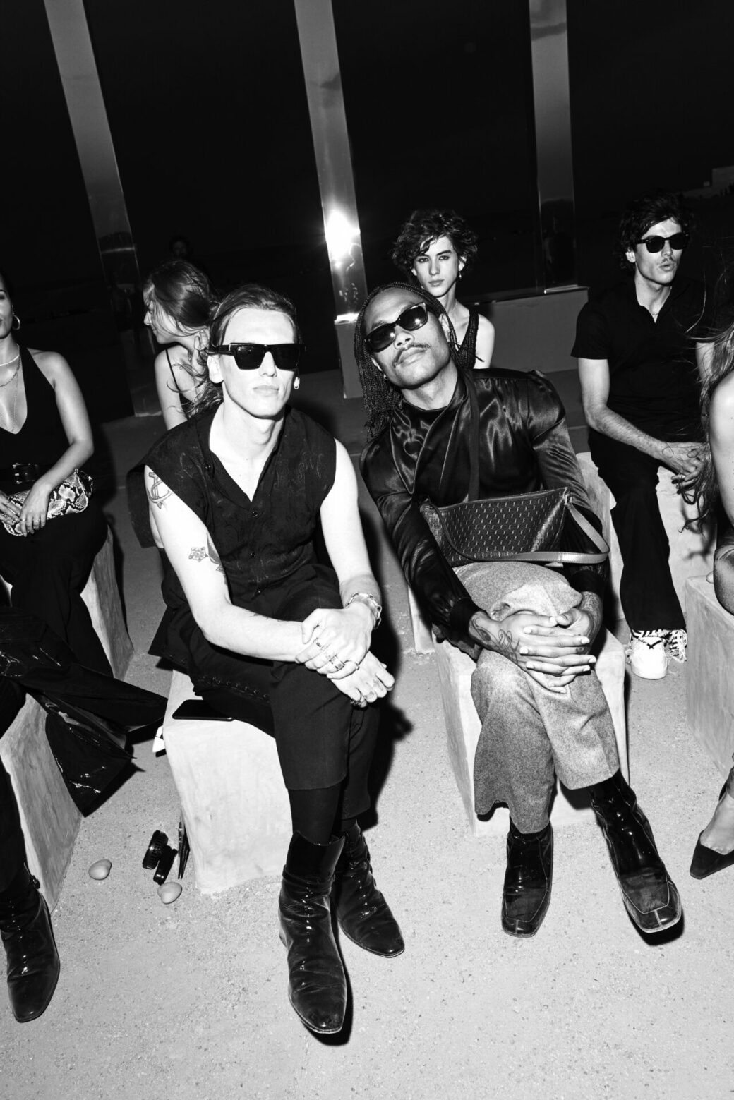 Saint Laurent keeps cool in the desert for their SS23 men’s show ...