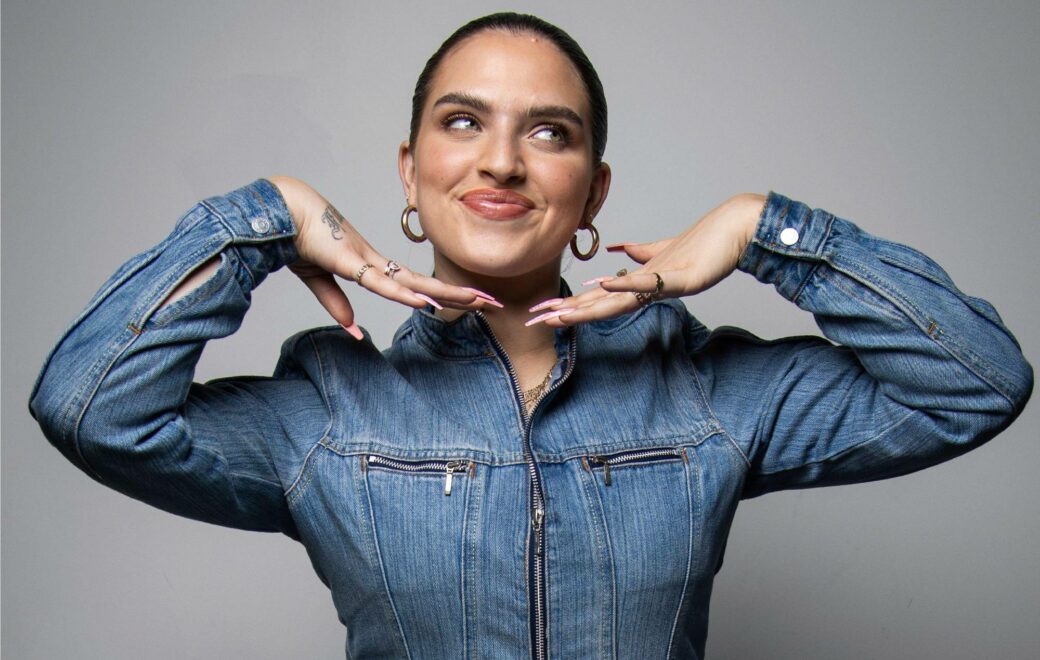 Mae Muller is hoping for Eurovision glory: 'let's get a top five result'