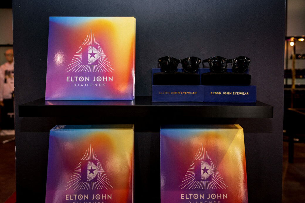 Elton John's Glastonbury glasses are available to buy at London pop-up ...
