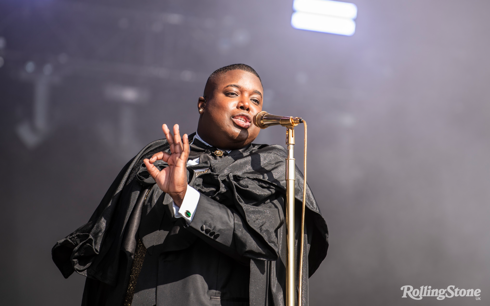 Gabriels live at Glastonbury: modern soul greats shoot for the stars