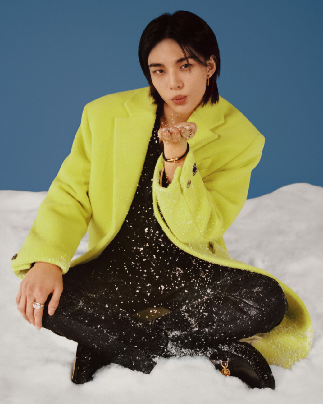 Stray Kids' Hyunjin stars in Versace's Holiday Campaign
