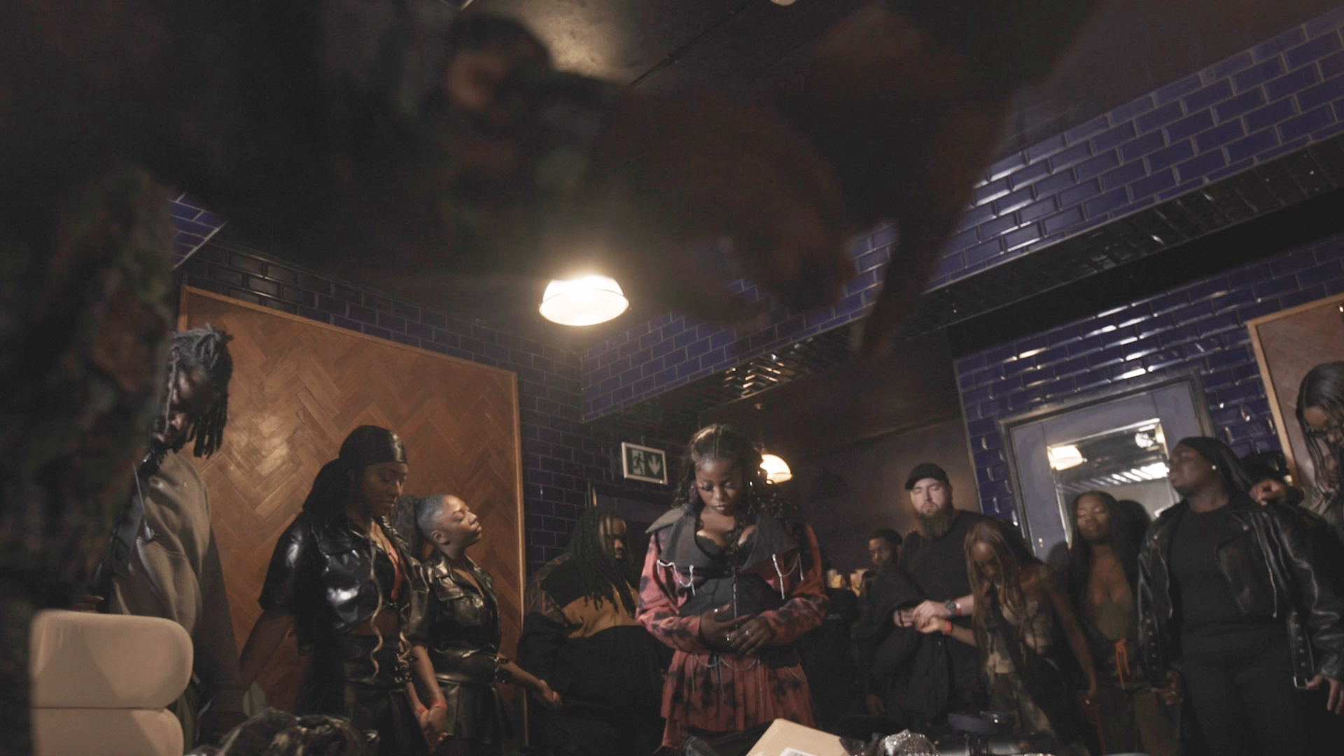 Behind the scenes with Bellah at THE CONCEPT A.I. ALBUM launch party ...
