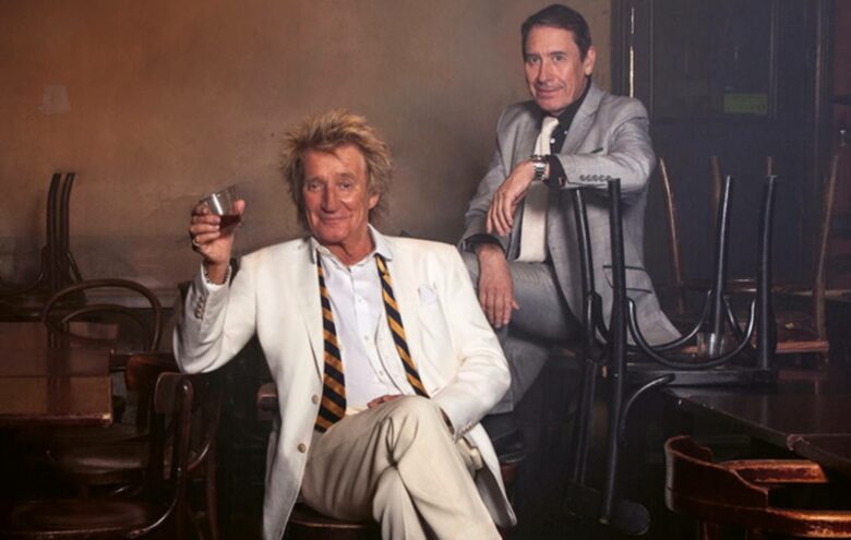 Rod Stewart and Jools Holland tell us about their new album 'Swing Fever'