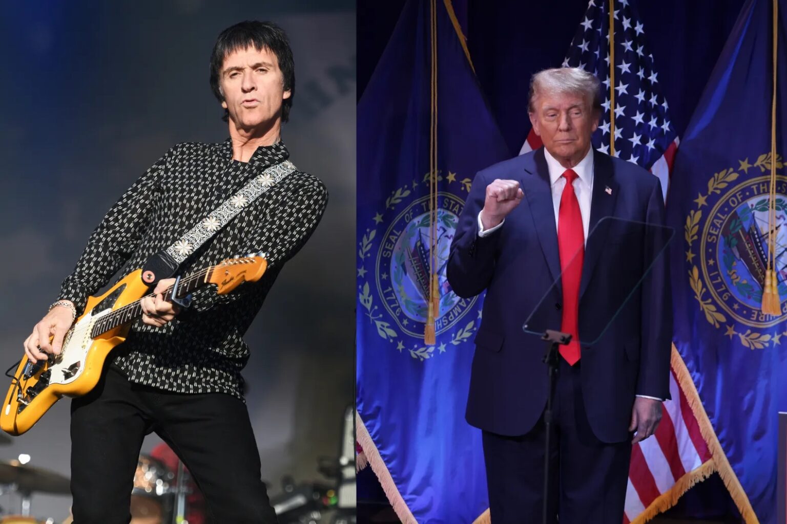 Johnny Marr blasts Donald Trump for playing The Smiths at rally