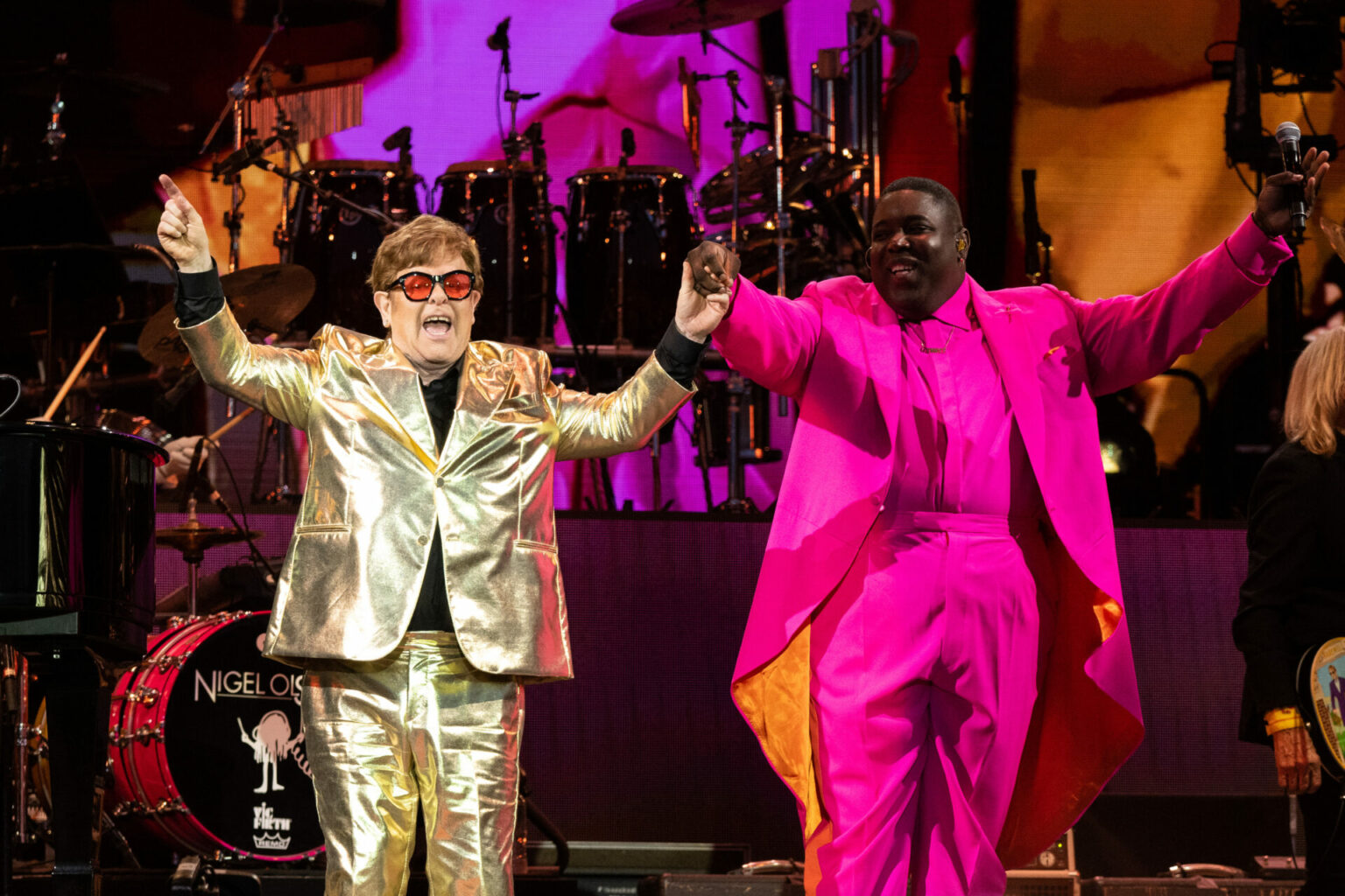 Elton John hired Wembley Arena for Glastonbury rehearsals, Jacob Lusk ...