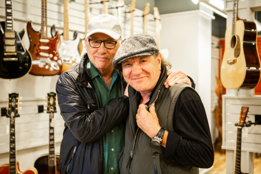 Mark Knopfler and Brian Johnson tell us about their new show 'Music ...