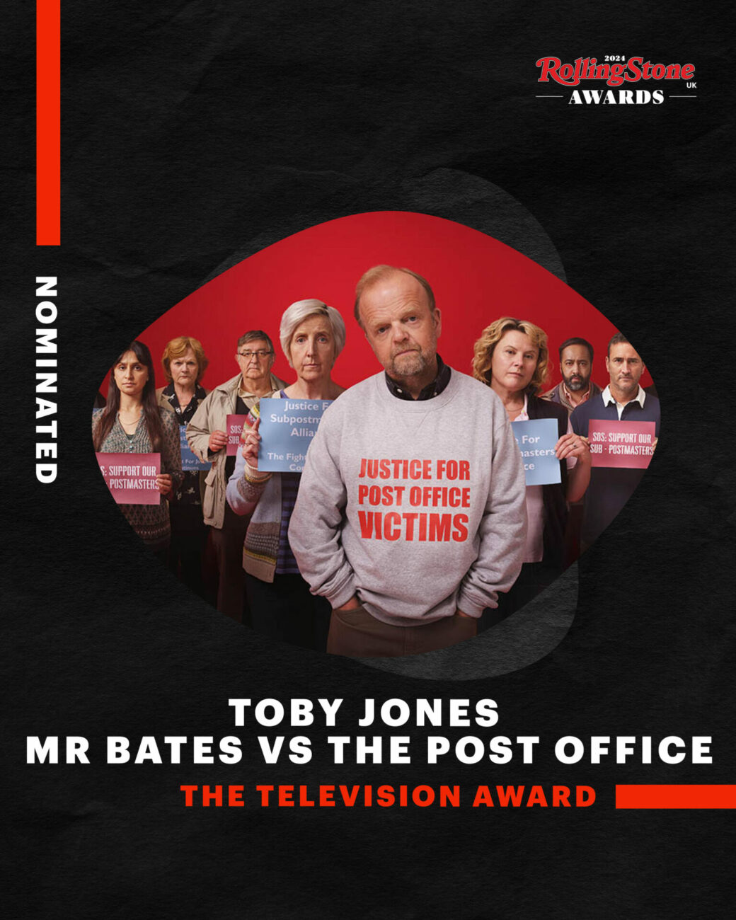 Here’s the nominees for The Television Award at the Rolling Stone UK ...