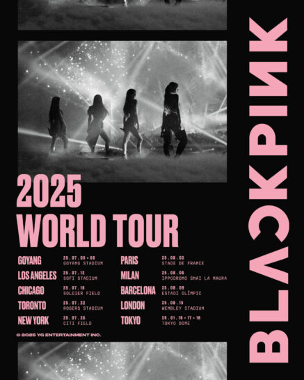 BLACKPINK announce 2025 world tour, including London’s Wembley Stadium