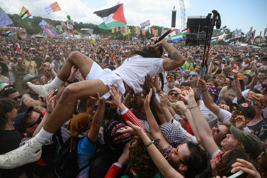 Bob Vylan’s US visa removed over Glastonbury performance