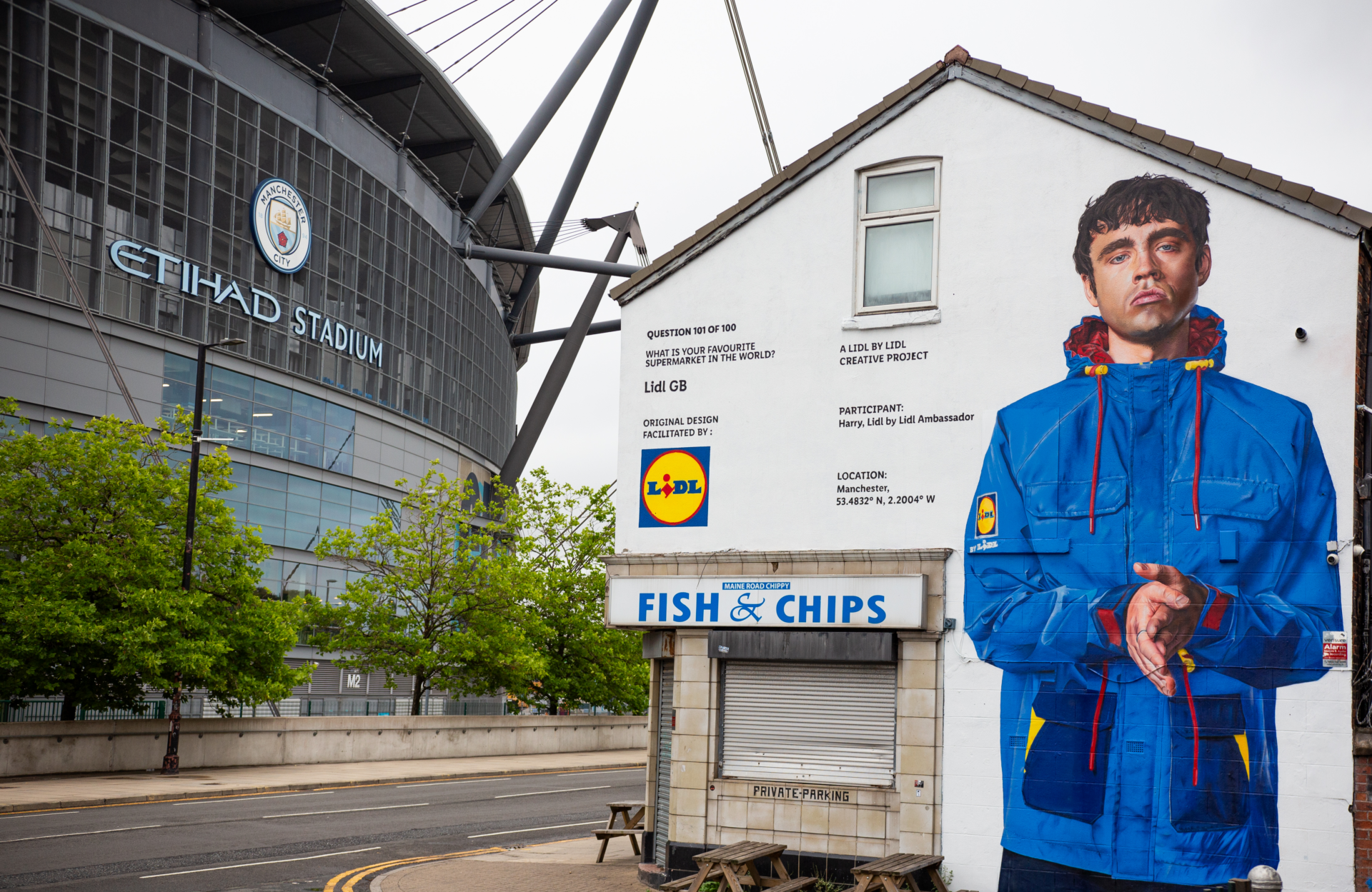Lidl releases genius 'Lidl By Lidl' Oasis inspired jacket