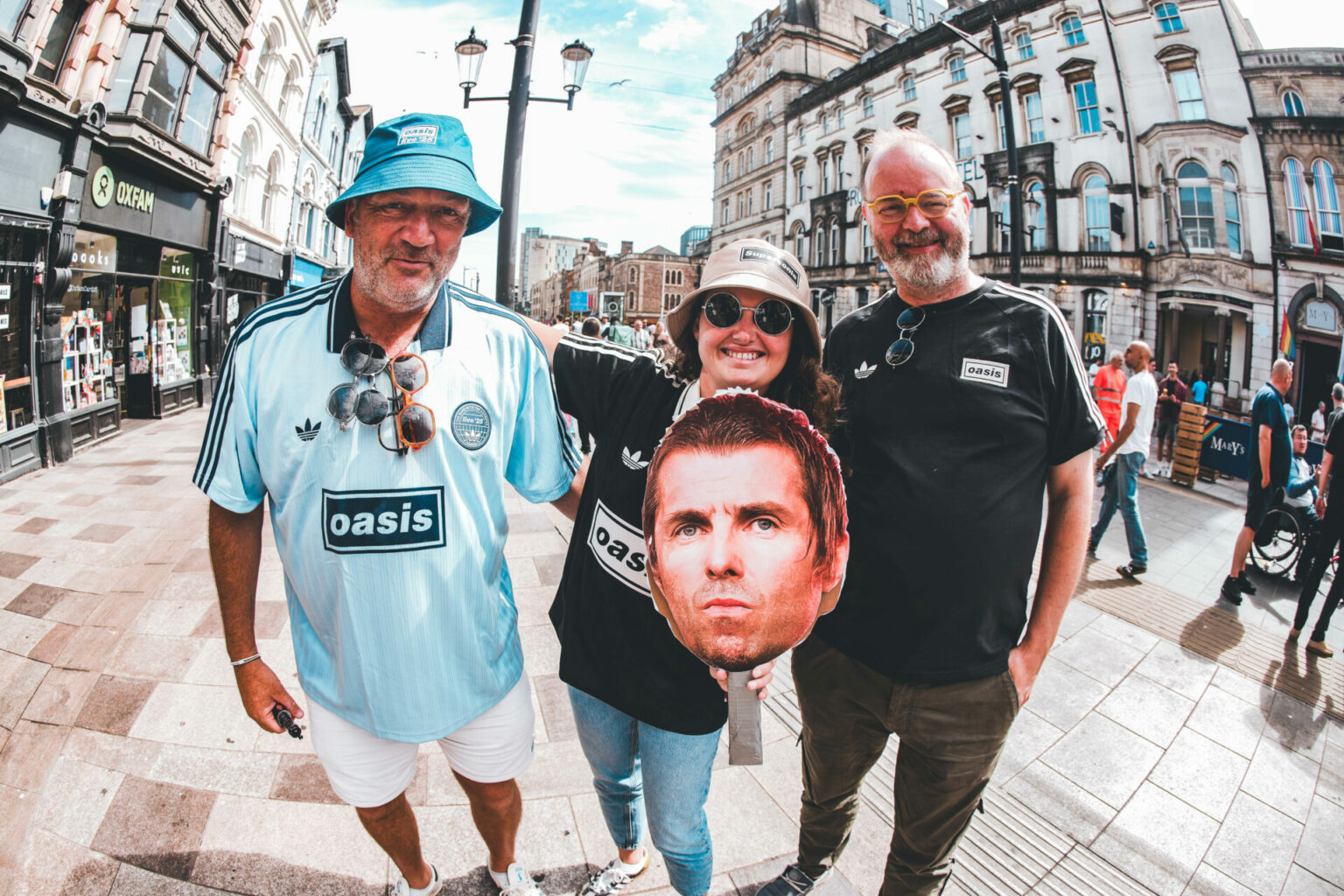 Oasis fans descend on Cardiff for Live ‘25 reunion tour opener: photo ...