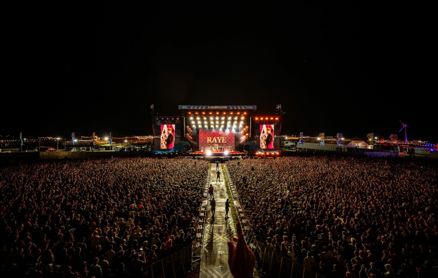 Boardmasters 2025: RAYE dazzles in star-making headline set