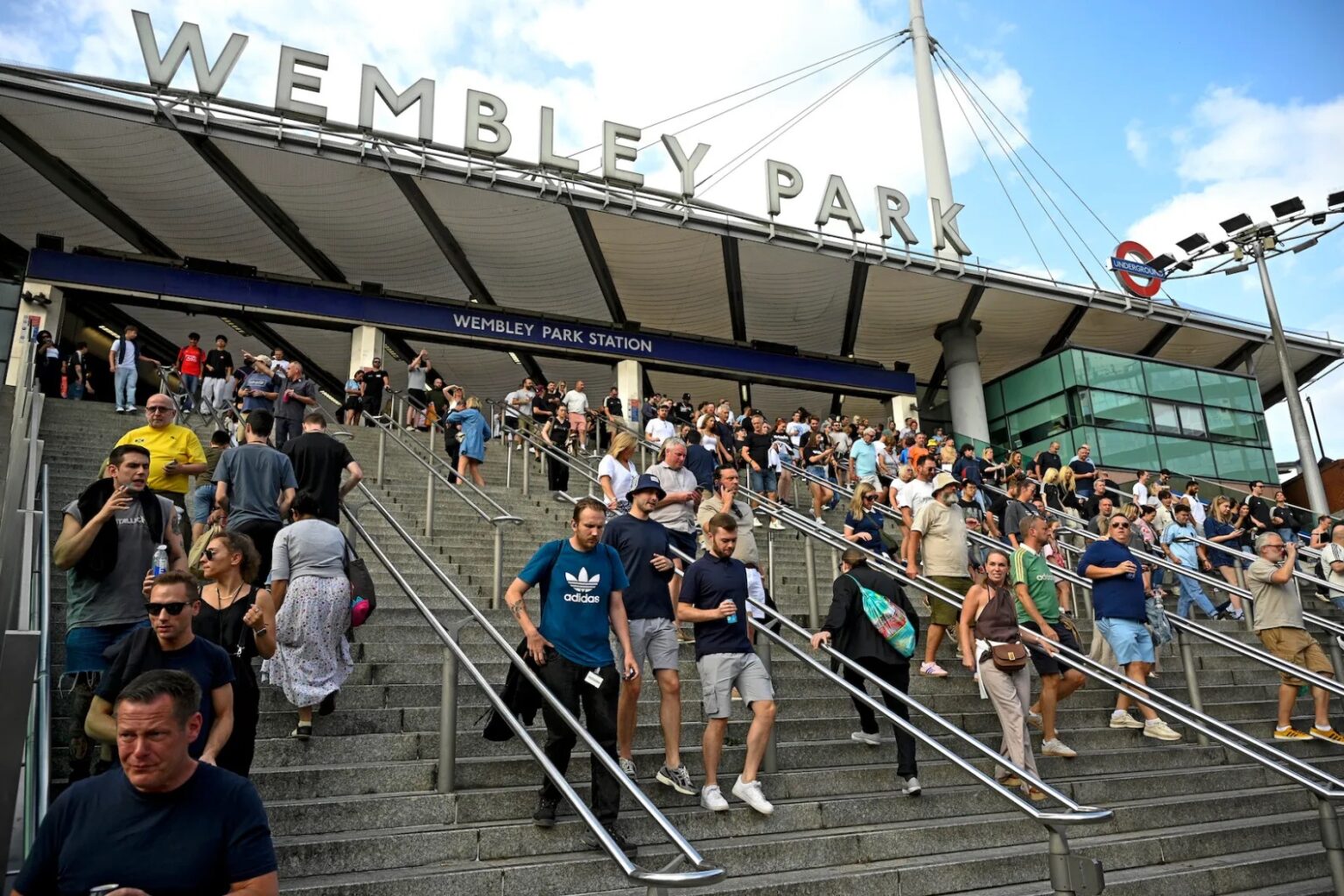 Oasis fan dies after fall at band’s Wembley Stadium concert