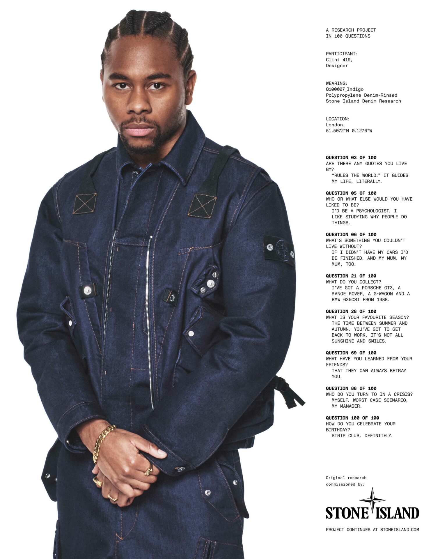 Stone Island Denim Research has us rethinking our denim staples